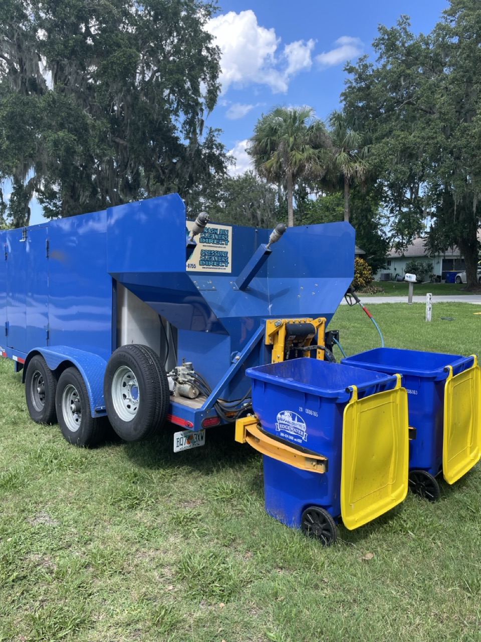 Dumpster and Trash Bin Cleaning - Lift Off Pressure Washing LLC